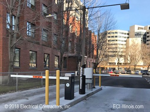Turnkey Access Control Installation at UIC Parking Lot