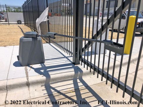 Swing Gate Operators Installed For Three Gates SW of Chicago