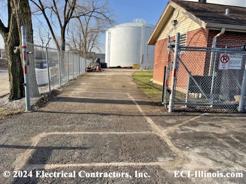 New HySecurity HD25 Sliding Gate Operator in Rolling Meadows